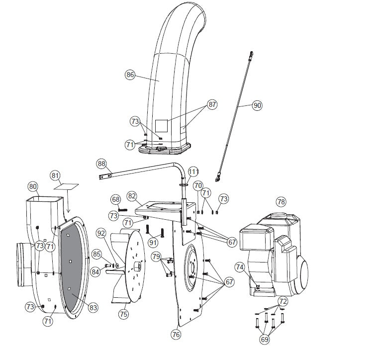 LVS-33BH Engine – Brinly Parts