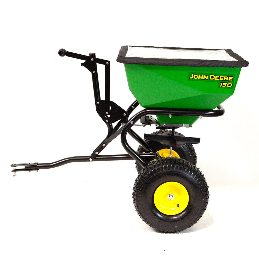 John Deere 150 lb Tow-Behind Broadcast Spreader with ACCUWAY | LP79931 ...
