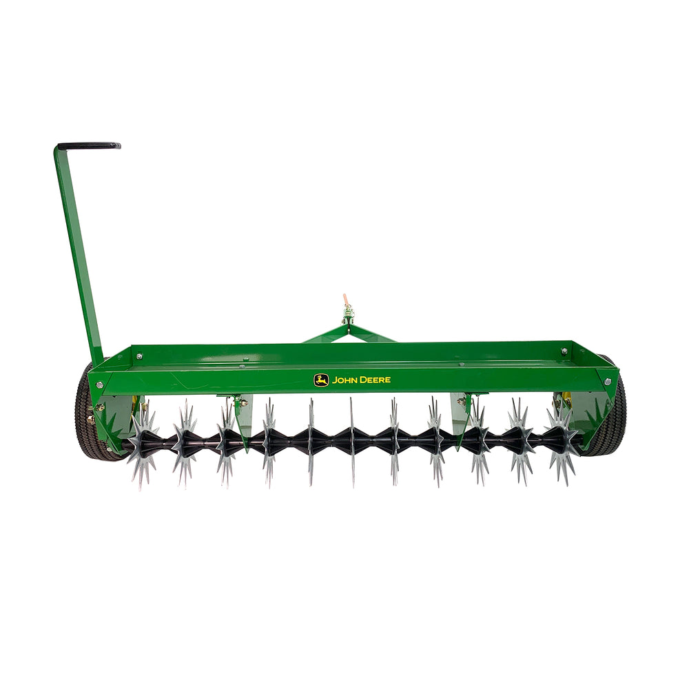 John Deere 2-in-1 Aerator Spreader with Weight Tray | LPAS40JD/AS-400J ...
