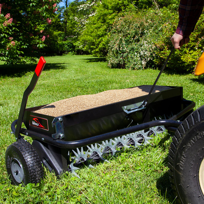 40" Combination Aerator Spreader with Pneumatic Tires | AS2-40BH-G ...